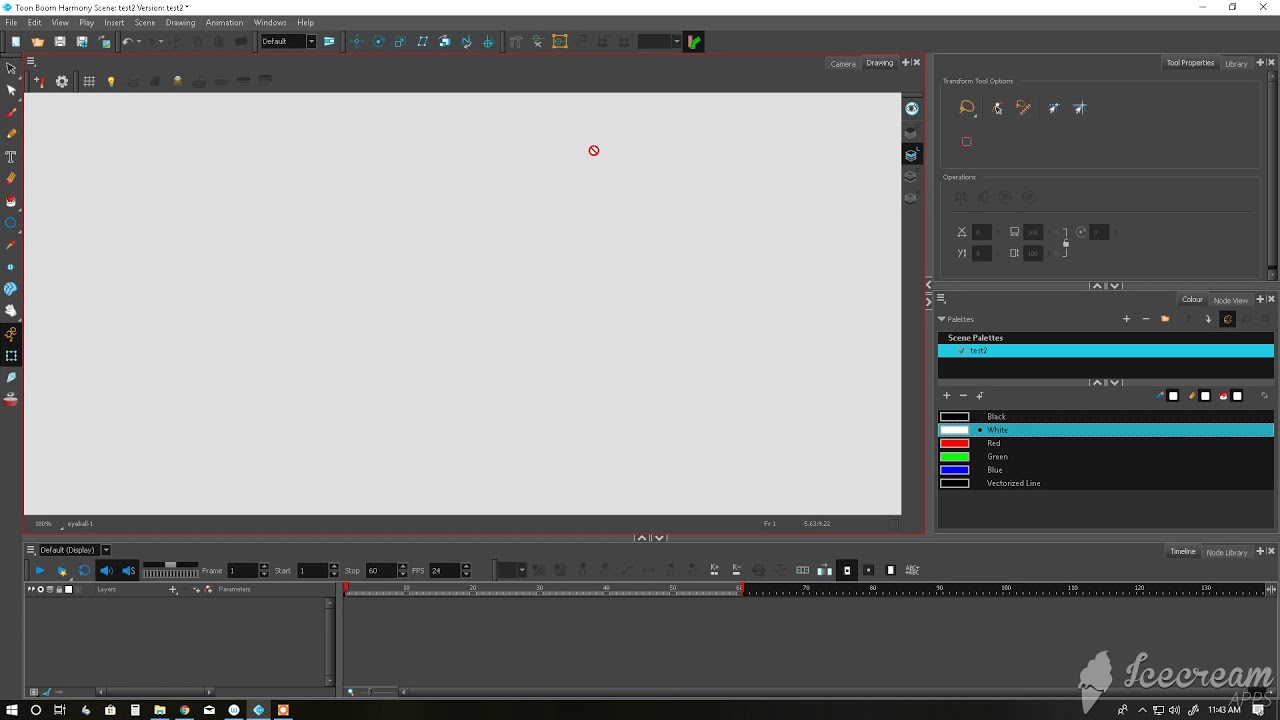 5 min interface toon boom harmony - YouTube