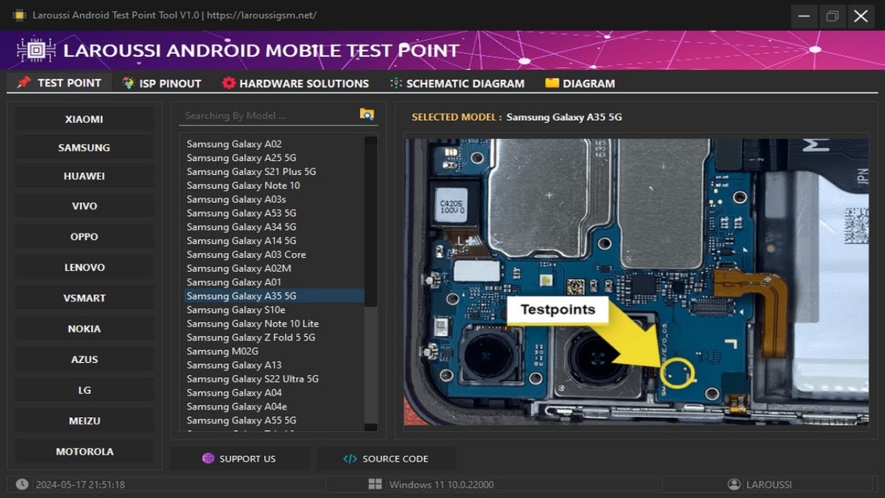 Laroussi Board Tool V1.0 Free TestPoint/ISP/Hardware Solution For All ...