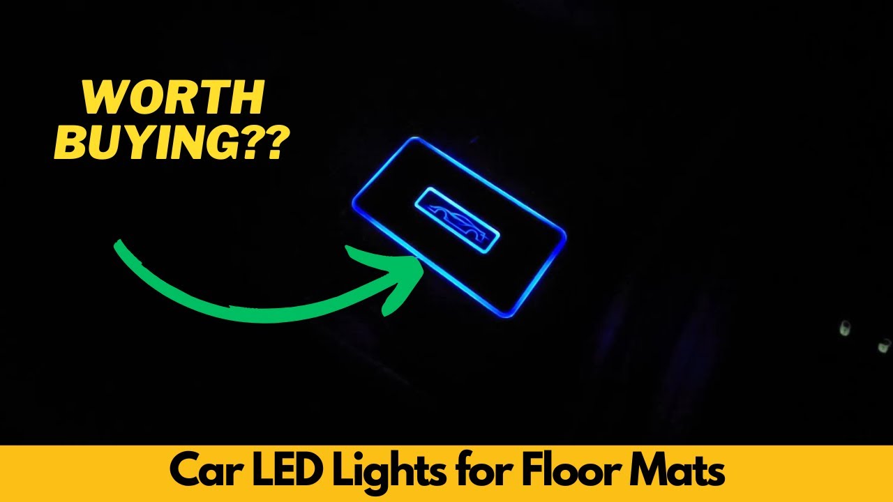 Hemei9319 Car LED Lights for Floor Mats, Interior Car LED Strip Lights ...