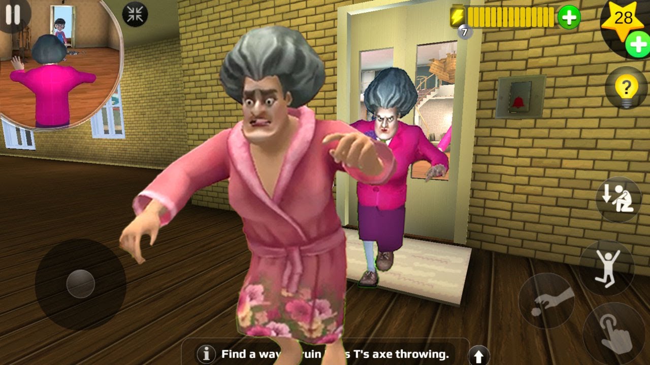 Scary Teacher 3D | Playing as Evil Teacher in Miss T House New Chapter ...