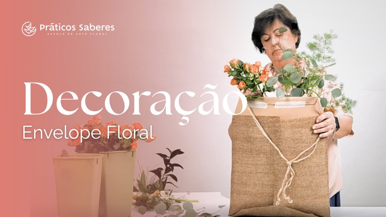 Envelope Floral | Uma prenda original - YouTube