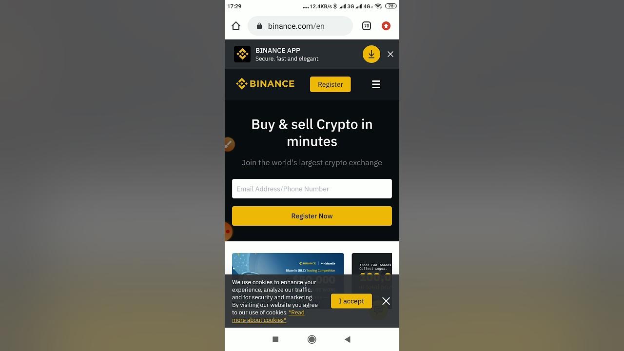 How to get your Binance Api key and secret Key - YouTube