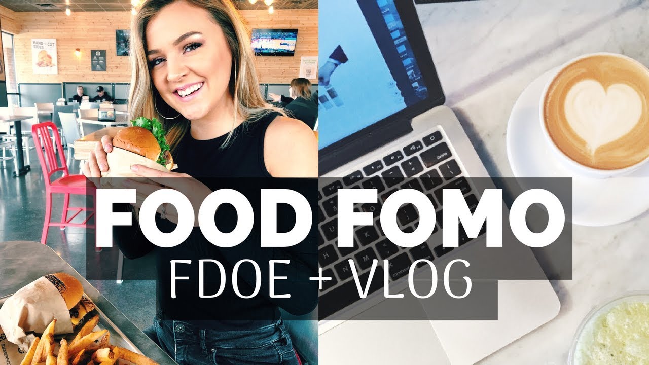 FOOD FOMO//FDOE + Vlog - YouTube