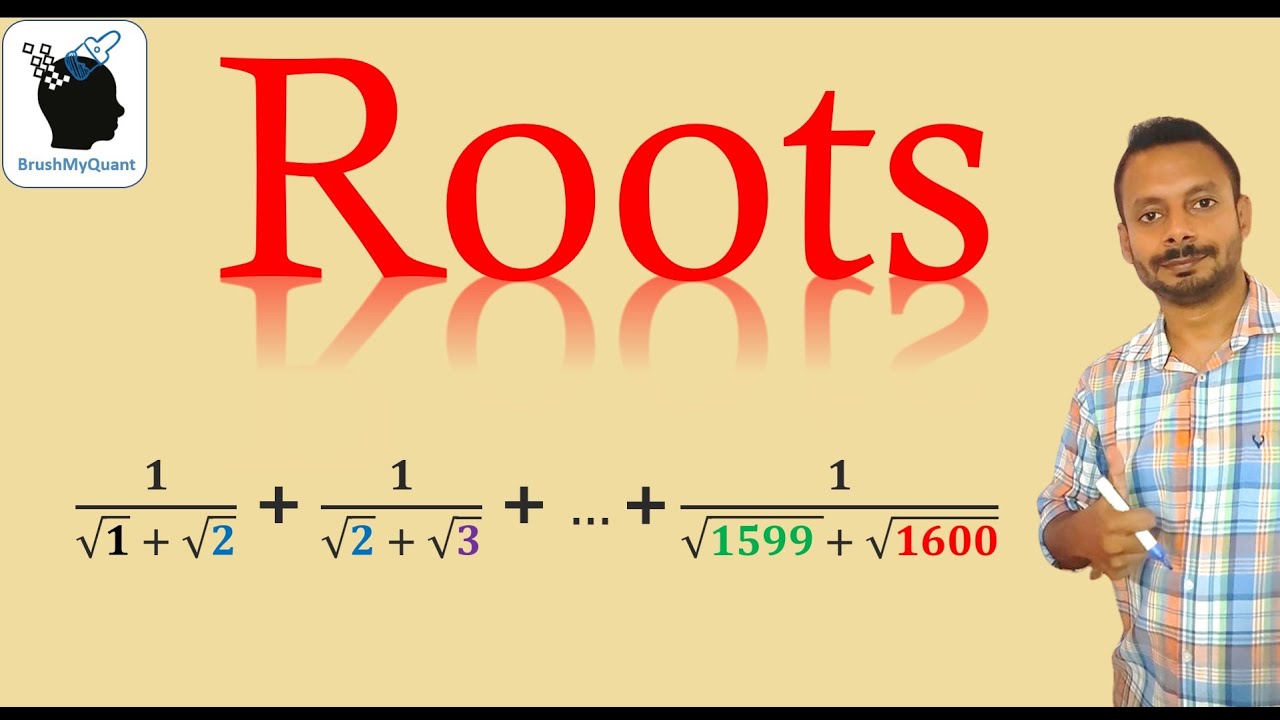 Rationalize Roots Problem | Square Root Problem | BrushMyQuant #roots ...