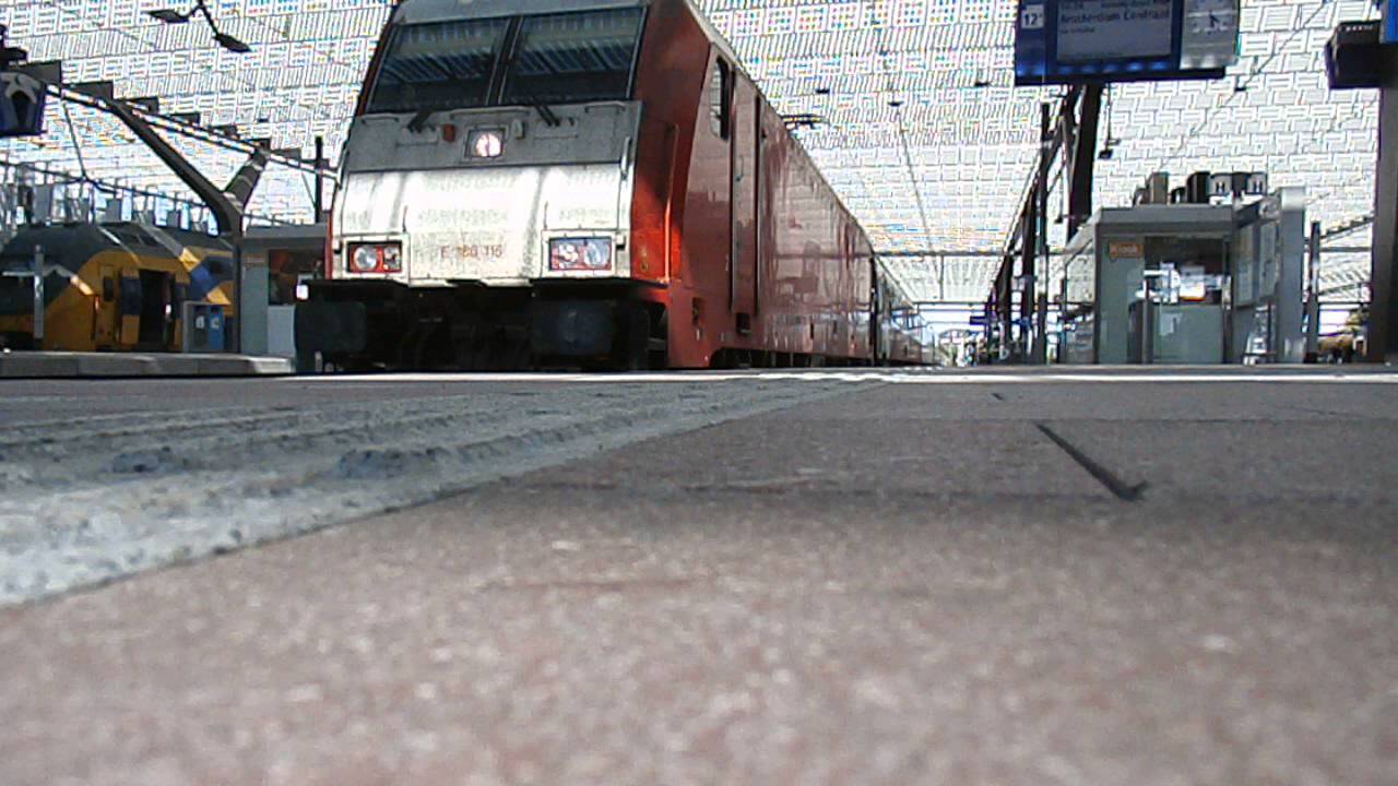 Intercity direct vertrekt vanaf station Rotterdam Centraal - YouTube