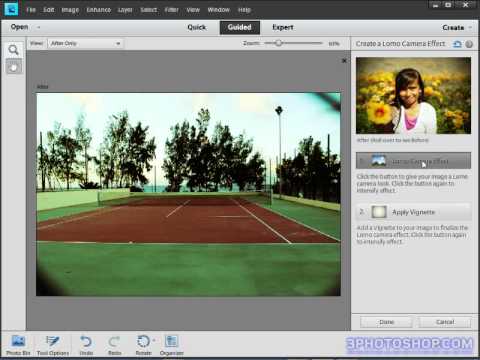 Exploring the Guided Mode of Photoshop Elements 11 - YouTube