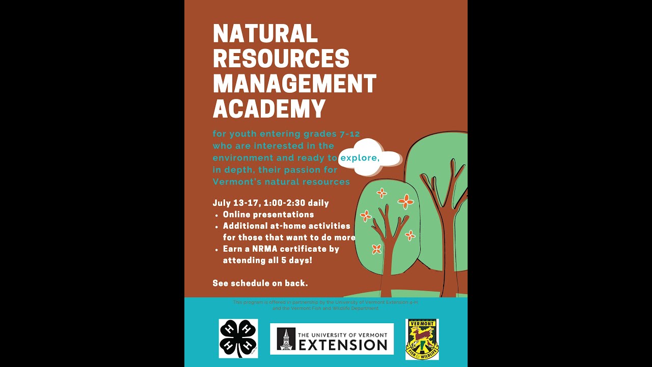 Natural Resources Management Academy 2020 - Session Three - YouTube