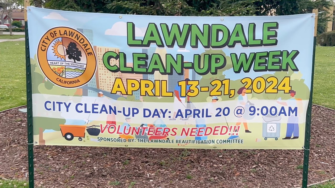Lawndale Clean Up Day - April 2024 - YouTube