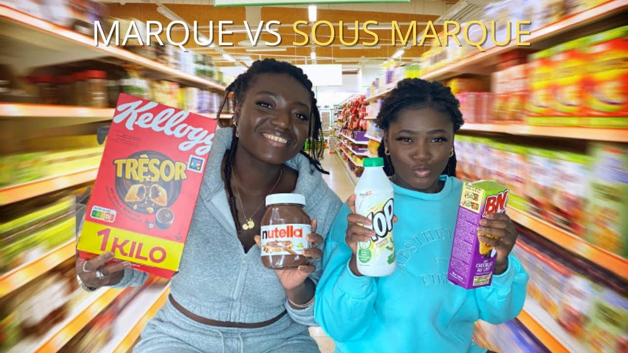 MARQUE VS SOUS MARQUE : LET'S GO - YouTube