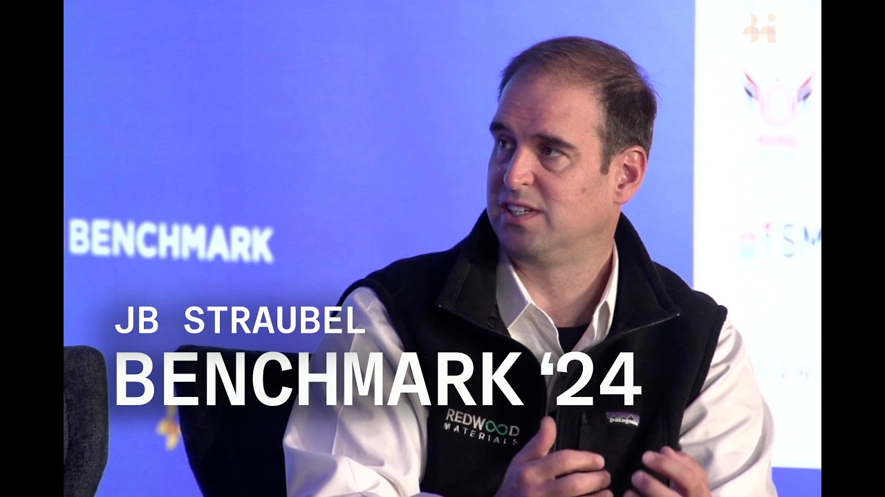 JB Straubel, Redwood Materials, Benchmark Week fireside 2024 - YouTube