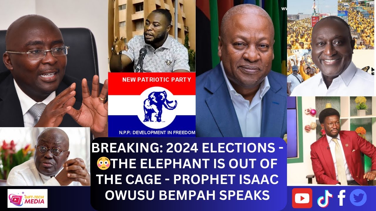 BREAKING: 2024 Elections - 😳 The Elephant is Out of the Cage - Prophet ...