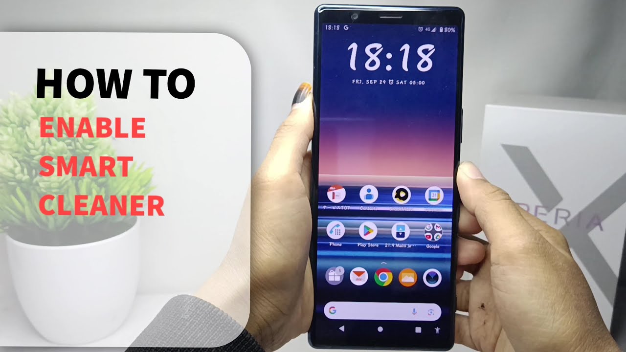How To Enable Smart Cleaner In Sony Xperia - YouTube