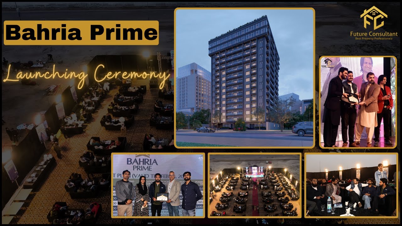 Bahria Prime Launching Event | Bahria Town Lahore | Apartments | Future ...