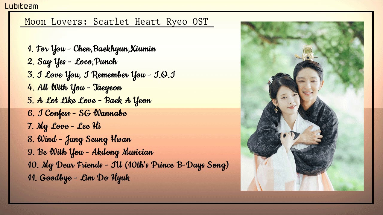 [Full Album] Moon Lovers: Scarlet Heart Ryeo OST || Nhạc Phim Người ...