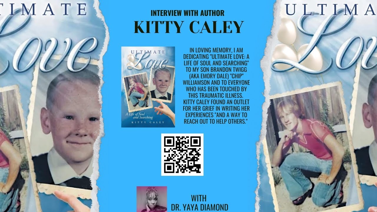 Finding an outlet for your grief - losing a child - Interview with author Kitty Caley - YouTube