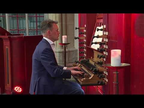 Fughetta - Dennis Bedard | Jan Lenselink, piano & André van Vliet, orgel |  Bovenkerk Kampen