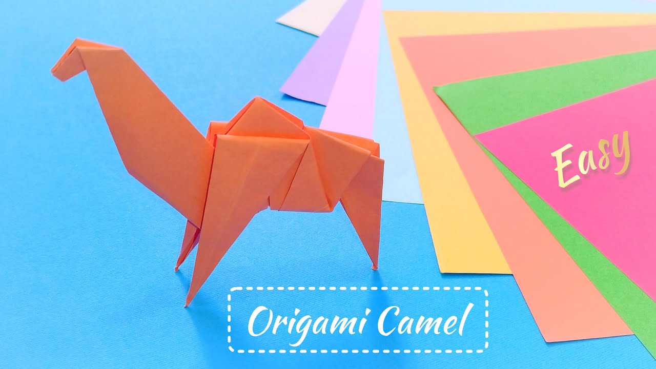 Origami Camel 🐪 - How to make a Paper Camel in no time - Paper Craft ...