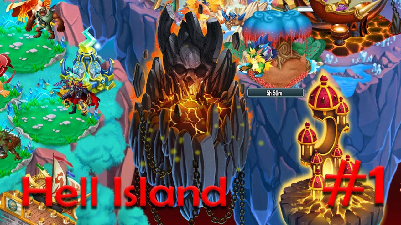 Monster Legends - Hell Island #1 Reward Sludger - YouTube