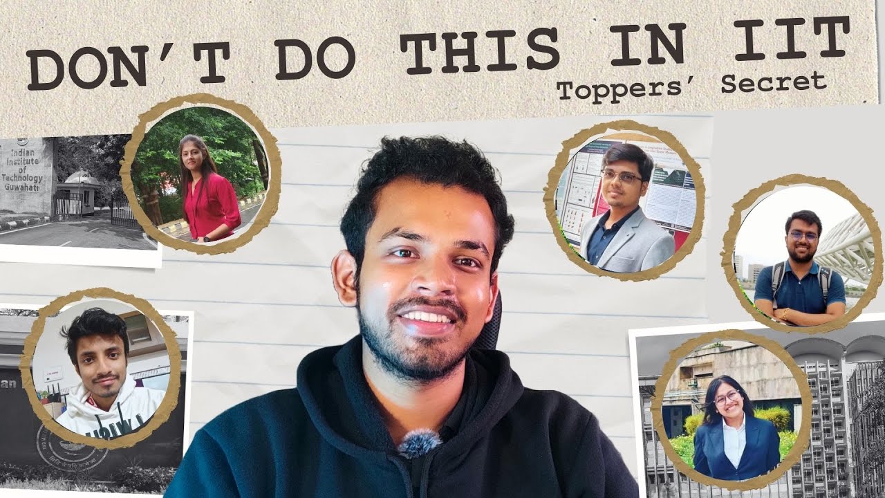 Stay ahead of your batch | Different IITians Different strategies - YouTube