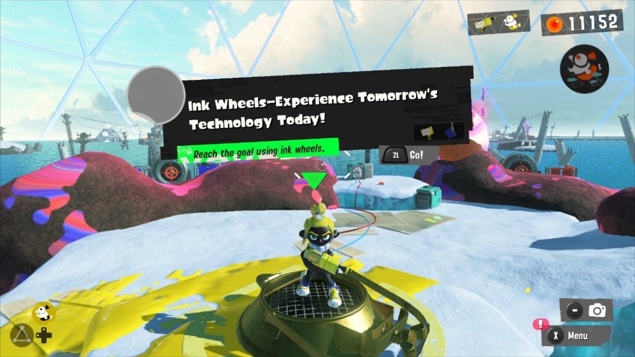 Splatoon 3 - Hero Mode - Site 3-3 (Hero Gear): Ink-Wheels Experience ...