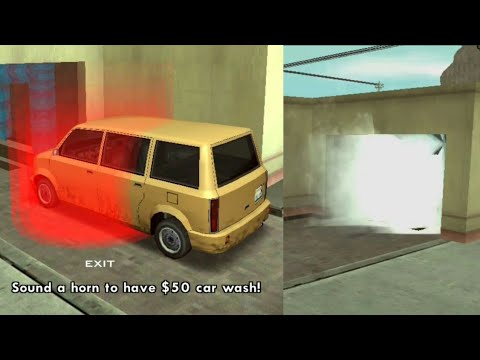 Car Wash Beta Version Feature - GTA SA Mobile / PC / Definitive Edition ...