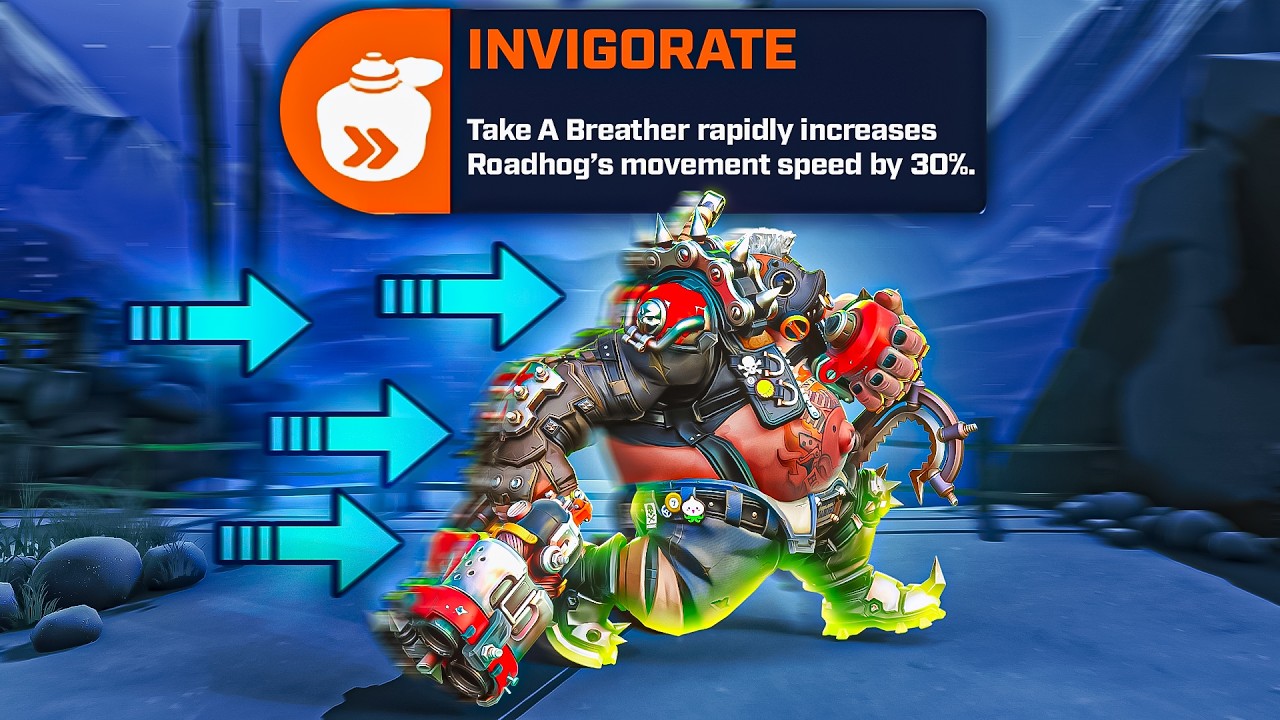 ROADHOG NOW HAS MOBILITY! | Overwatch 2 - YouTube