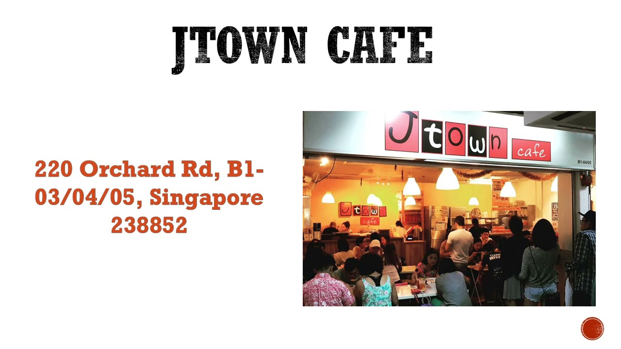 Jtown Cafe | Singapore - YouTube