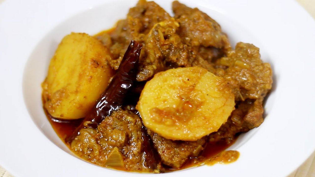 Bengali Style Mutton Curry or Kosha Mangsho Recipe - How to make spicy ...
