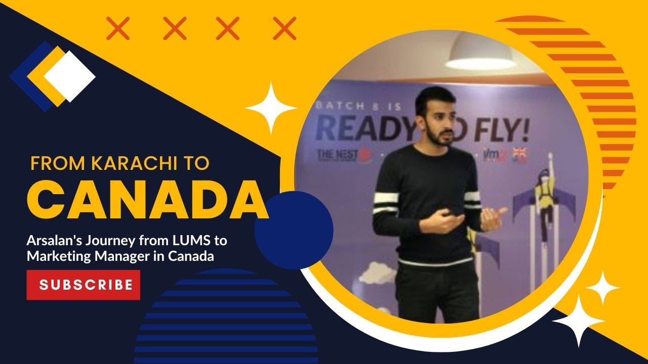 Arsalan Raza - Journey from Karachi to Vancouver - YouTube