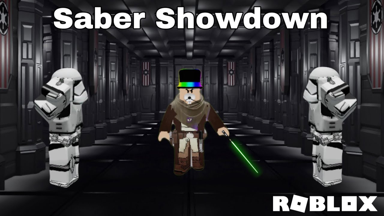 I played Saber Showdown with DarkKnight! (Roblox - Saber Showdown ...