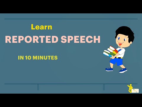 7 Rules In Reported Speech | Class 8,9,10