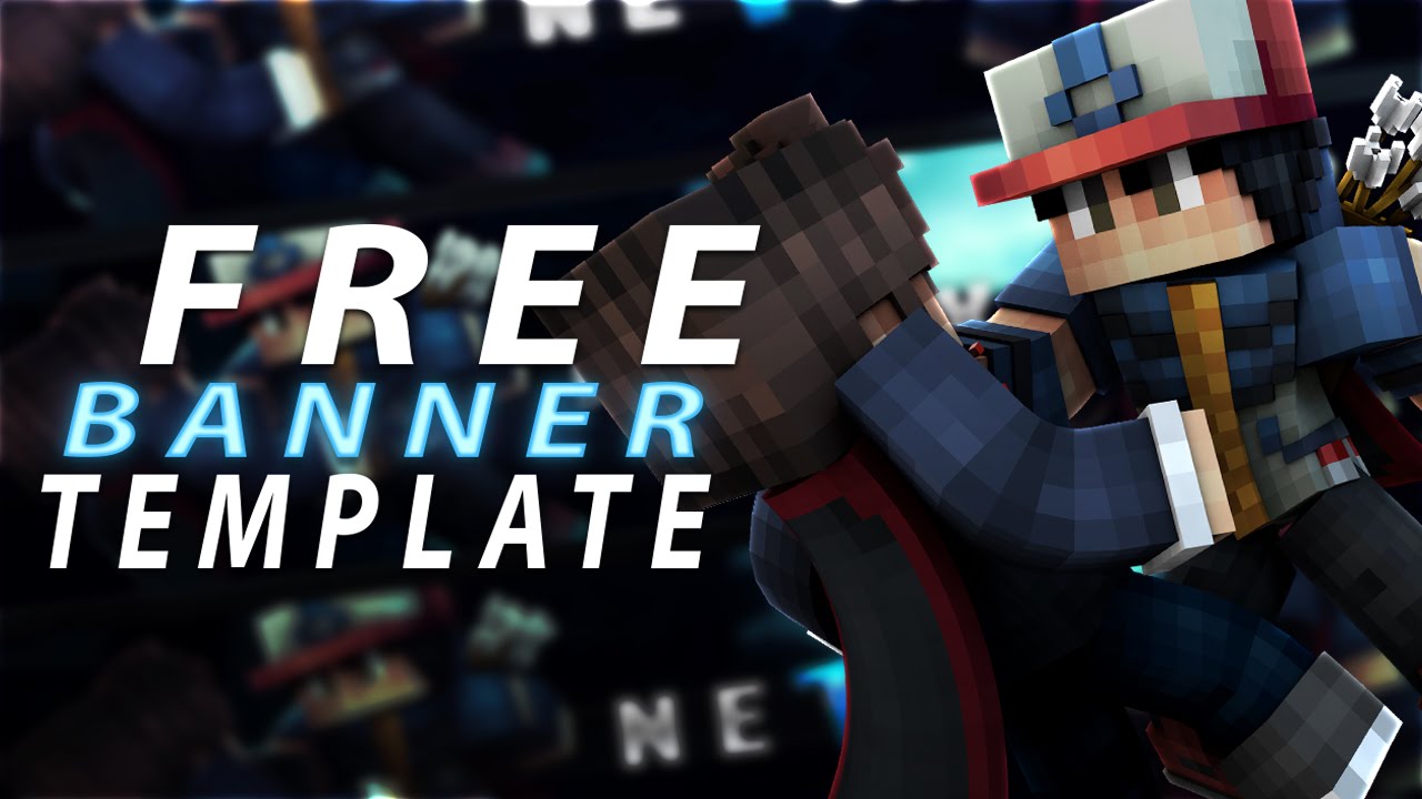 FREE Minecraft Banner Template [01] ♡ - YouTube