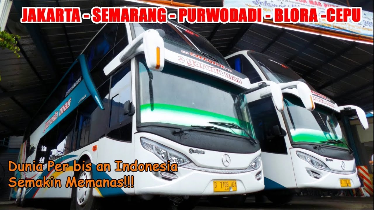 NEW..!!! BusTingkat Garuda Mas - Bus SDD Garuda Mas Mercedes Benz ...