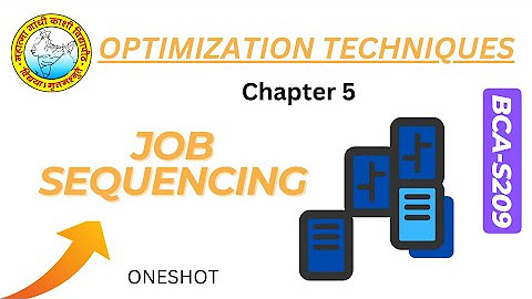 BCA-S209 : Optimization Techniques - YouTube