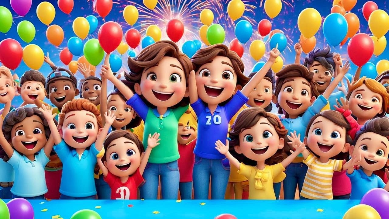 Counting 1 to 20 with Spellings | Learn Numbers and Spelling | Nursery ...