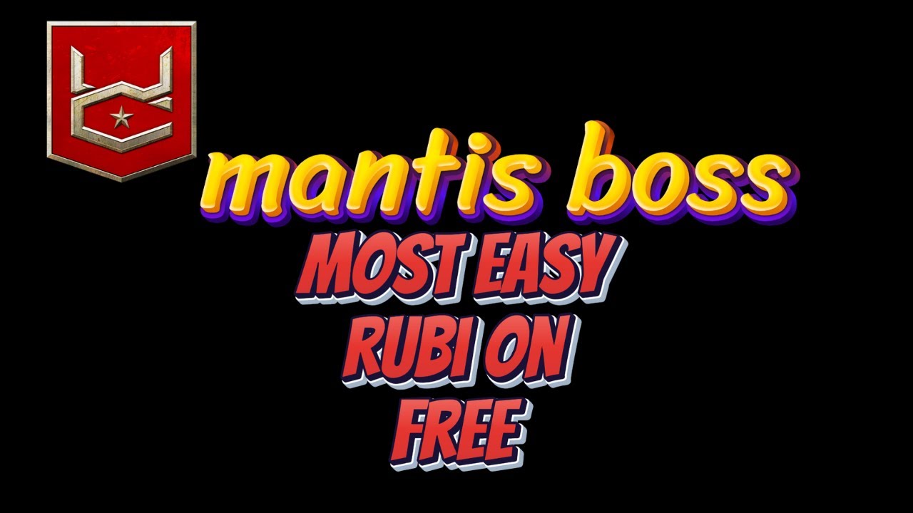 war commander(mantis boss) boss base Rubi on free easy - YouTube