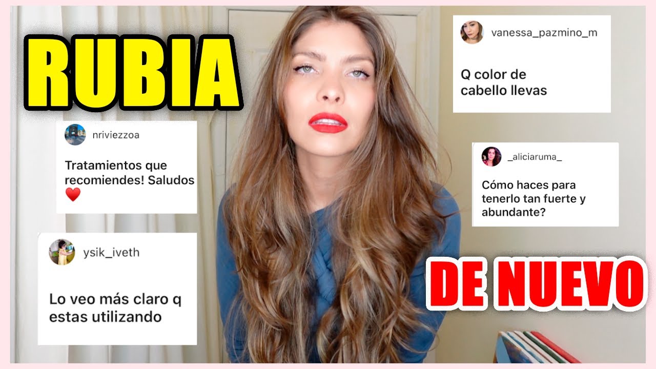 ACLARÉ MI CABELLO NUEVAMENTE! | RESPONDO TODAS SUS PREGUNTAS! | MODO ...