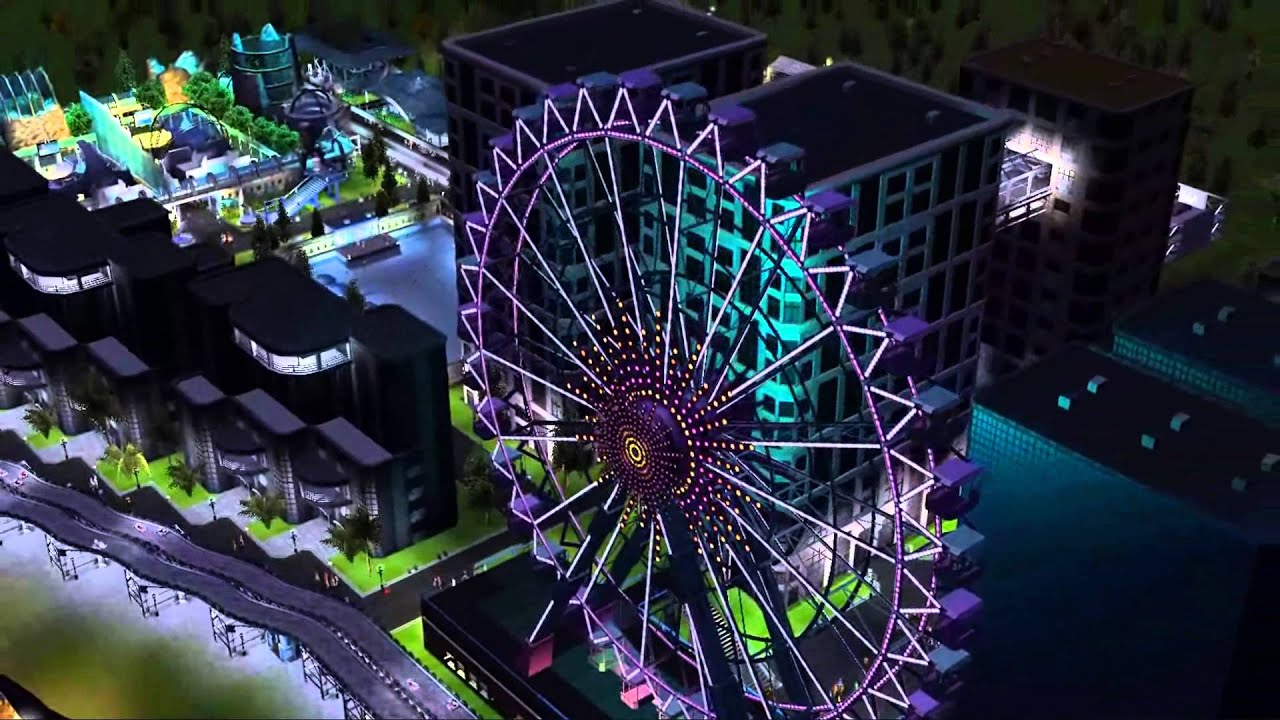 RCT3 Park - City Boardwalk 4 - YouTube