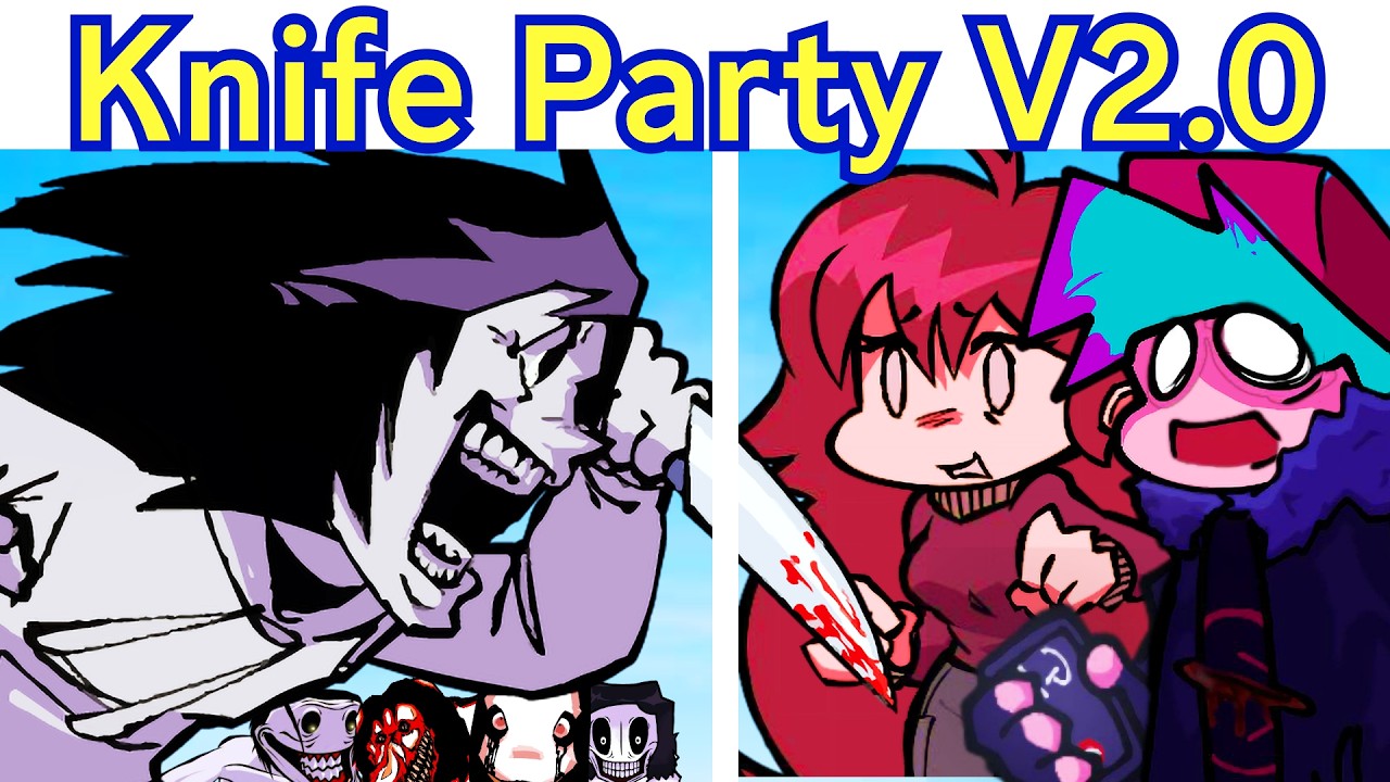 FNF This Jeff The KiIIer Update is Peak!!! Vs Jeff [Knife Party V2 ...