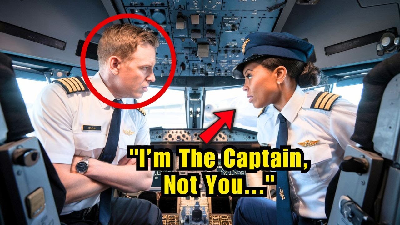 An InJustice Co Pilot Refuses to Fly with Female Captain, Then Karma Strikes Mid Flight! - YouTube