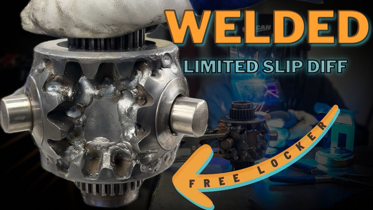 Welding a Sterling 10.5 Limited Slip Differential - Locker on the cheap ...