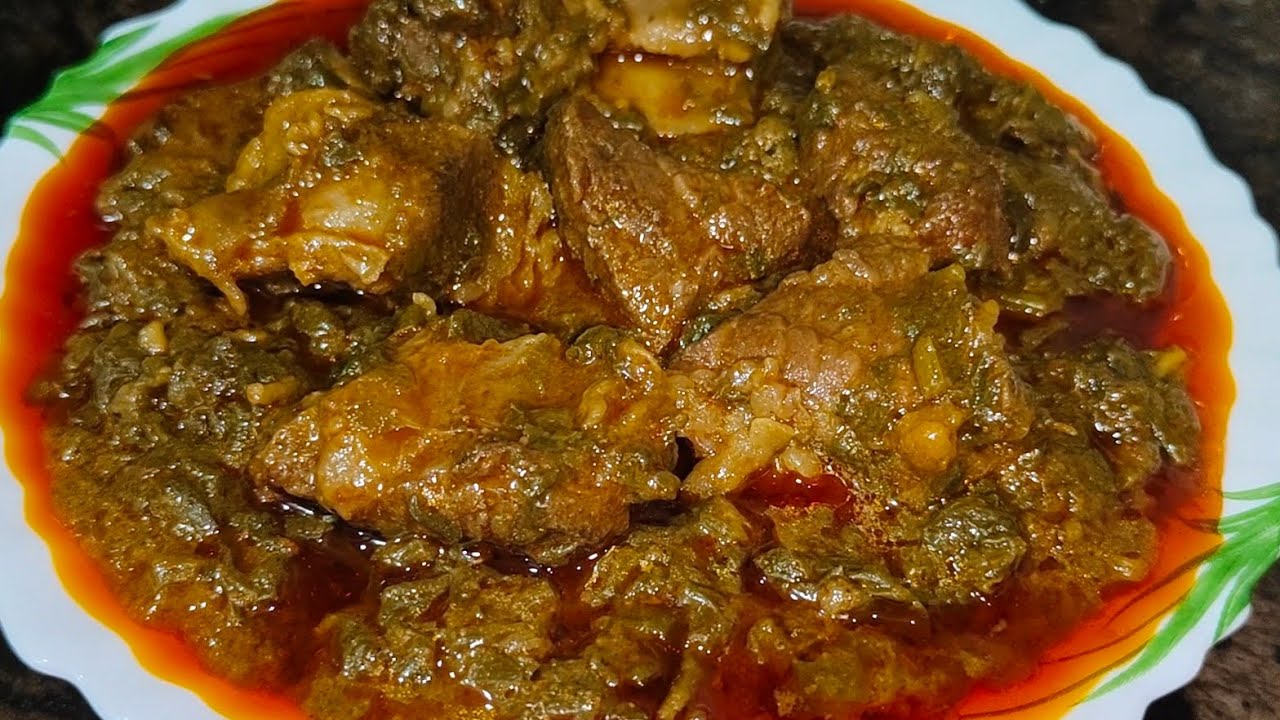 Mutton Palak Recipe ll Mutton Palak Banane ka Tarika With Kgn Cooking ...