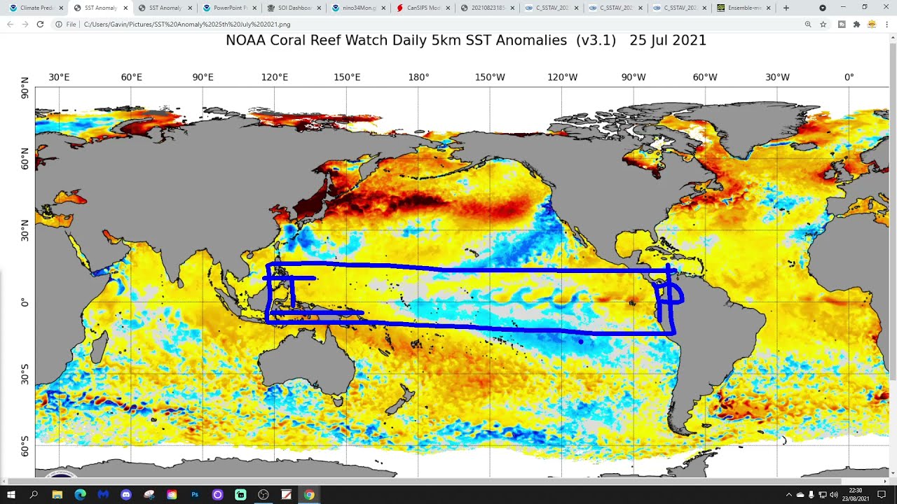 ENSO Update (August 2021) - YouTube