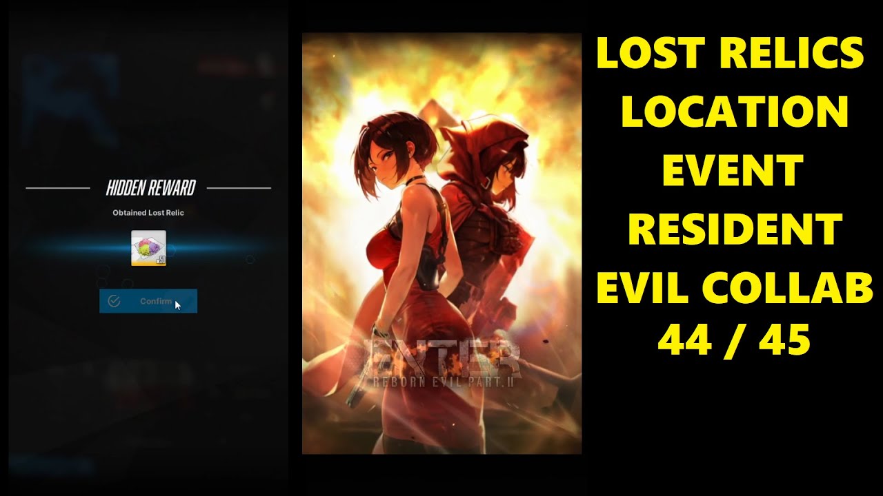 44/45 Lost Relics Location at Event Collab Reborn Evil | NIKKE - YouTube