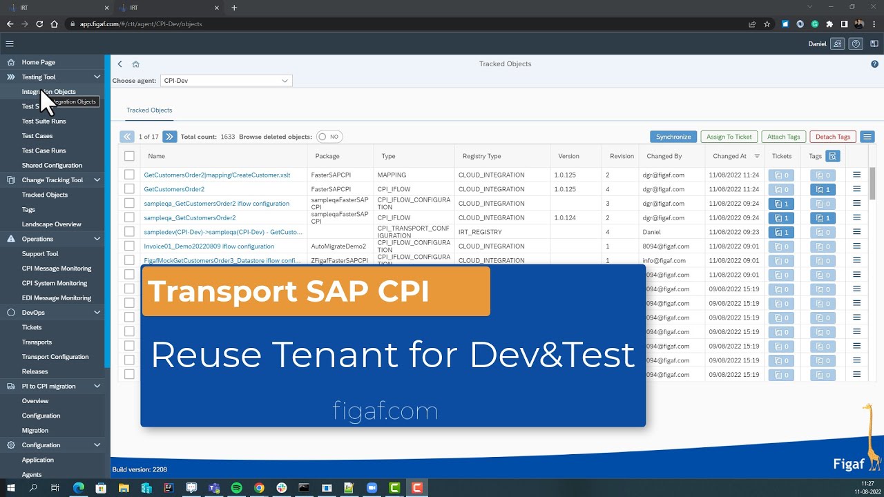 SAP Cloud Integration/CPI transport on one system - YouTube