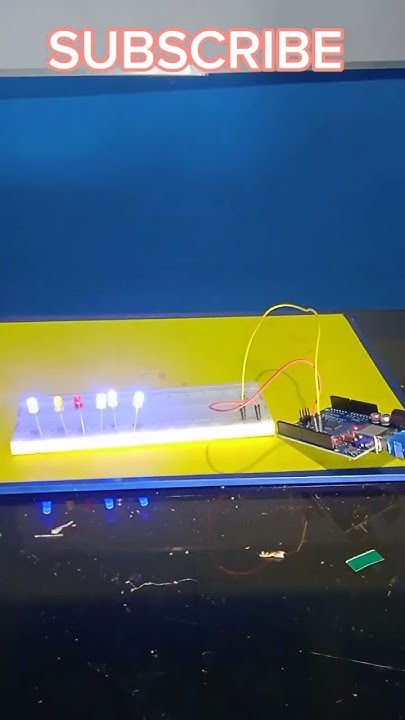 Arduino uno LED blinking. Science experiment project. #shortsvideo #experiment #sensor - YouTube