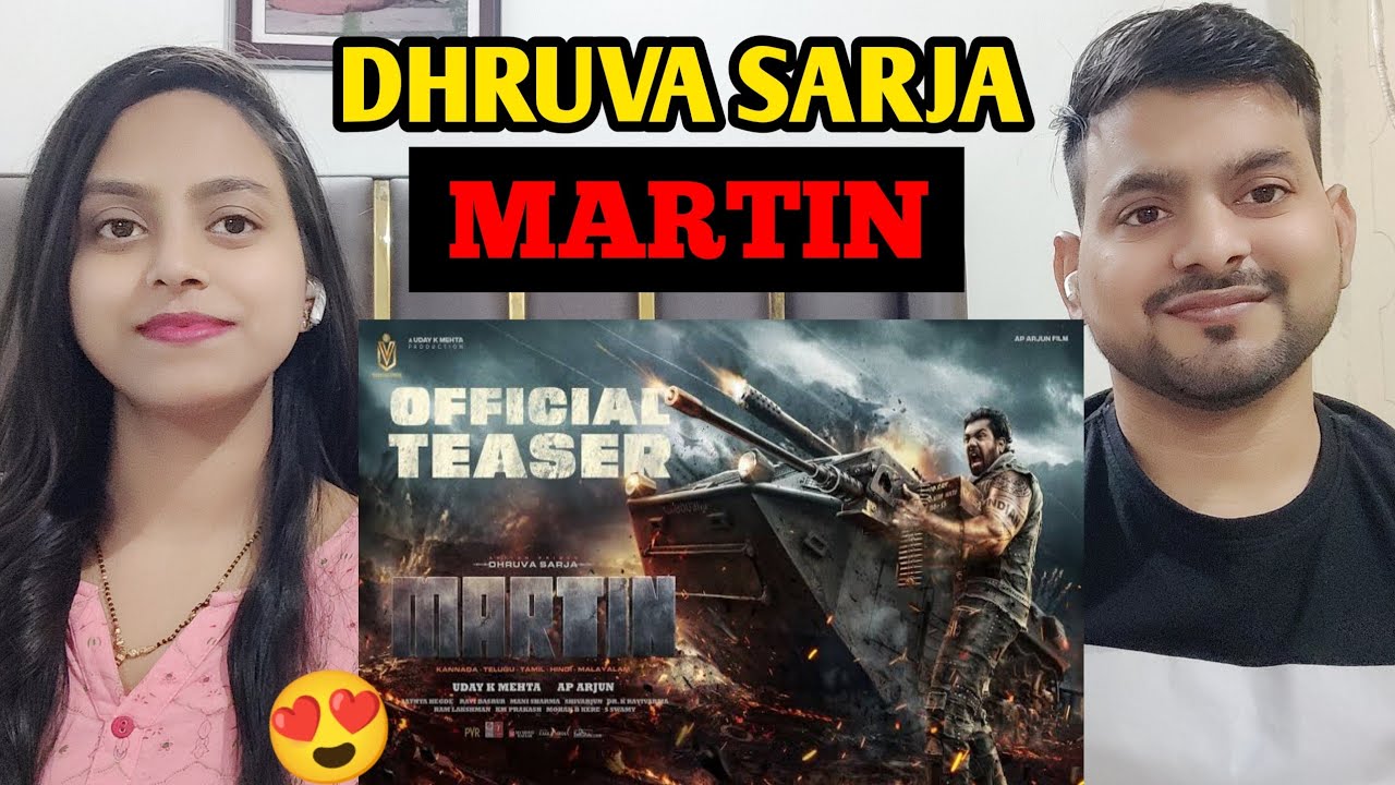 #Martin - Teaser [4K] | Dhruva Sarja | AP Arjun | Uday K Mehta | Martin ...