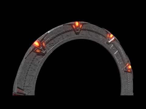 Blender Animation Stargate SG1 Dialing Sequence and Kawoosh with Audio ...