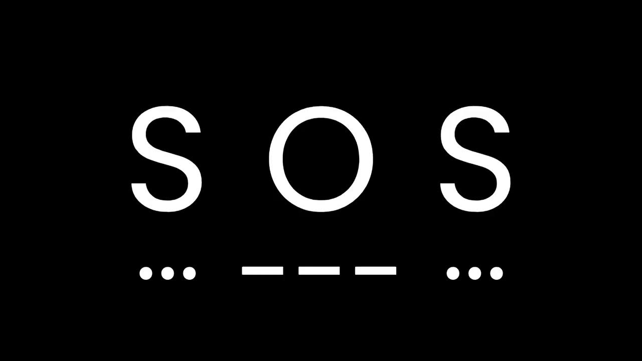 SOS Morse Code Emergency Flashlight - YouTube