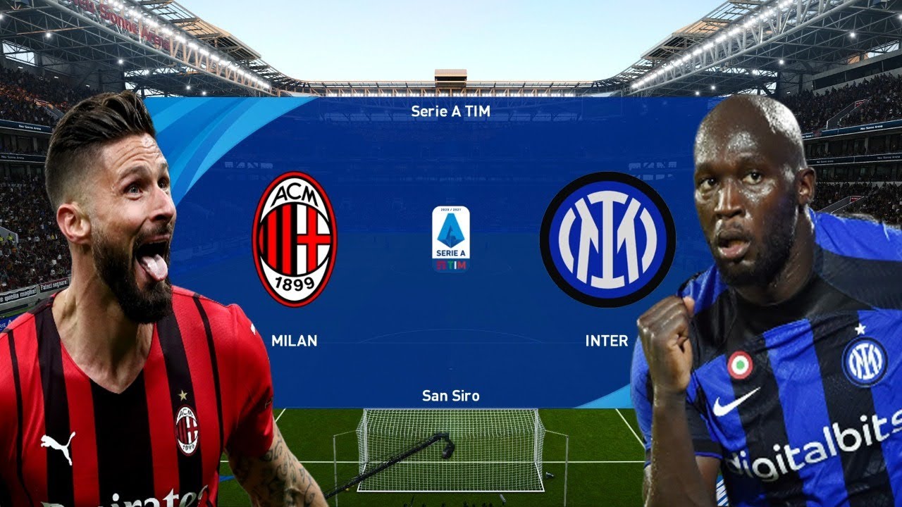 SERIE A LIVE🔴AC MILAN VS INTER MILAN LIVE | MILAN DERBY LIVE MATCH ...